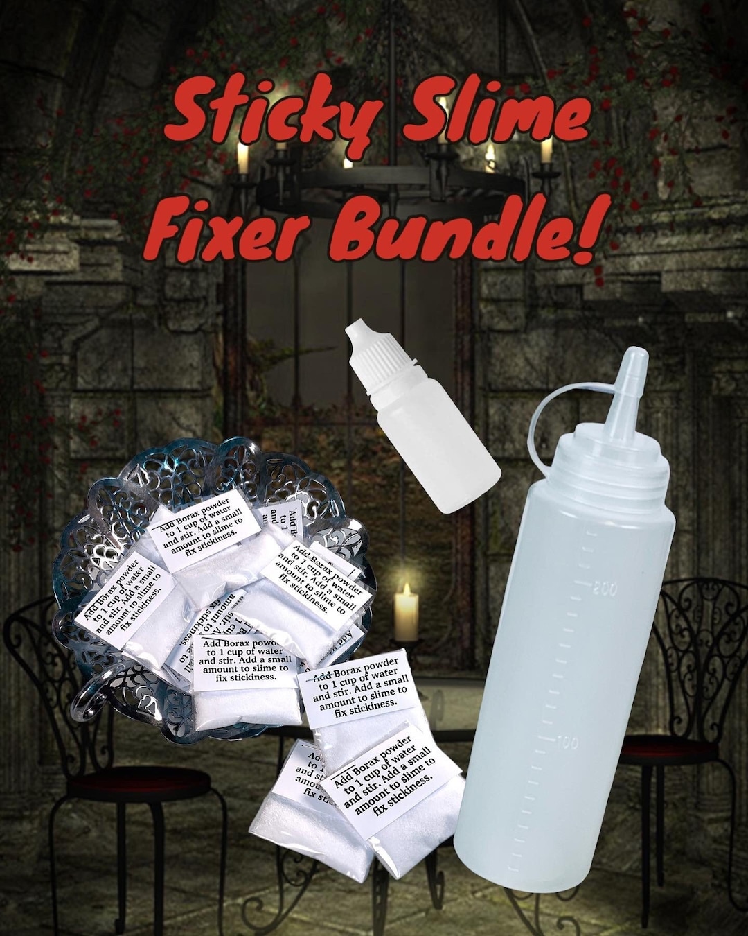 Sticky Slime Fixer Tools Bundle Gothic Slimes Add-on. - Etsy