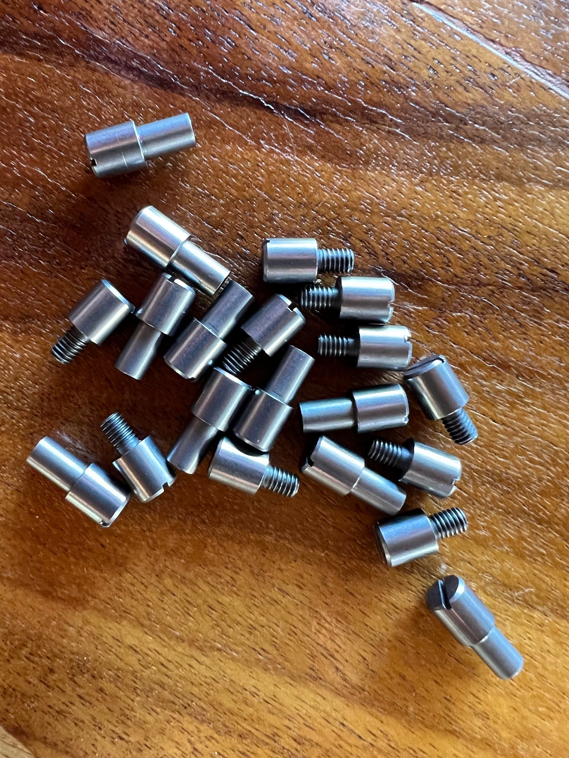 Set of 10 Brass and Steel Corby Bolt Fasteners for Tactical Lock Rivets ...