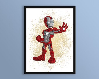 Iron Man Suitcase - Etsy
