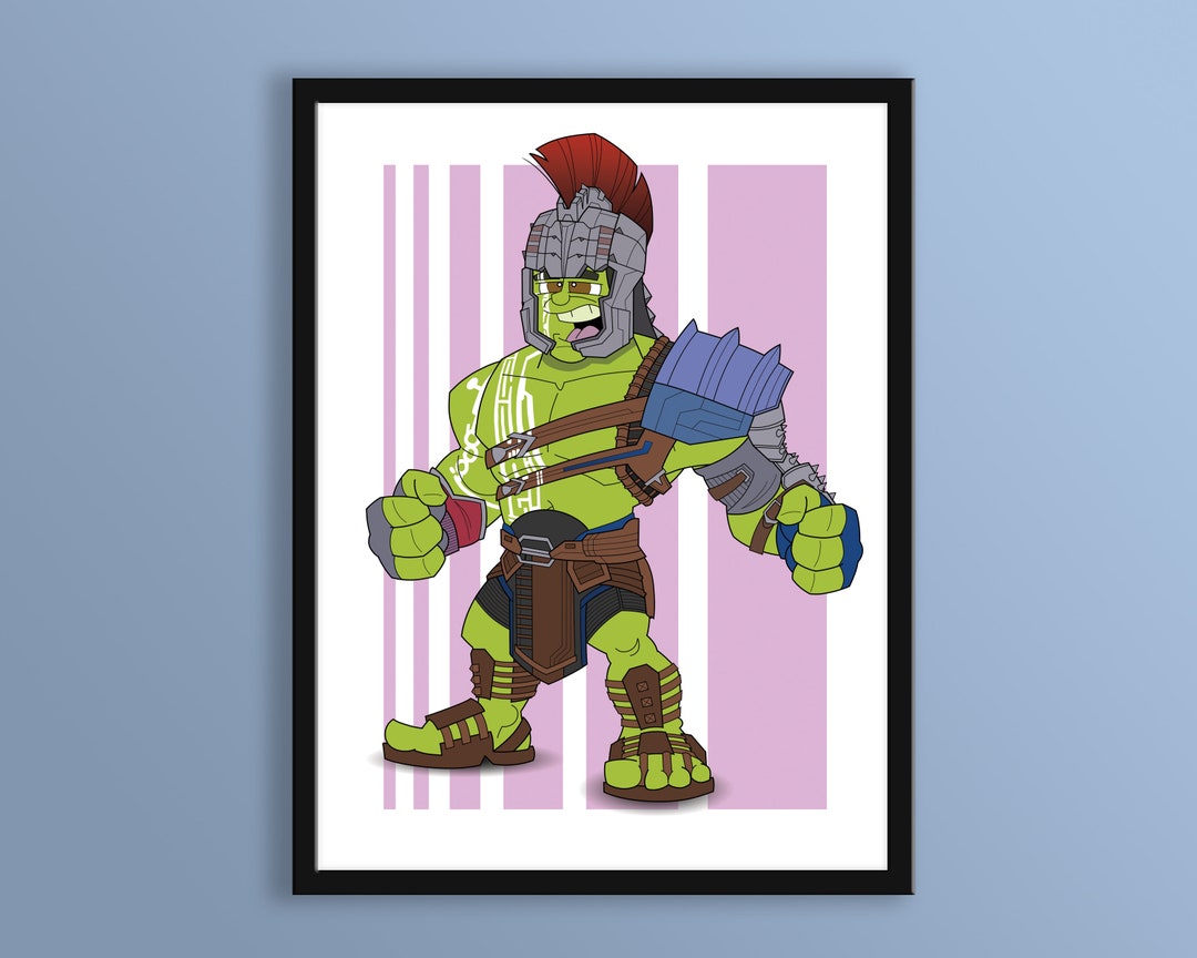Superhero, Hulk 2, Thor Ragnarok, DIGITAL Print - Etsy