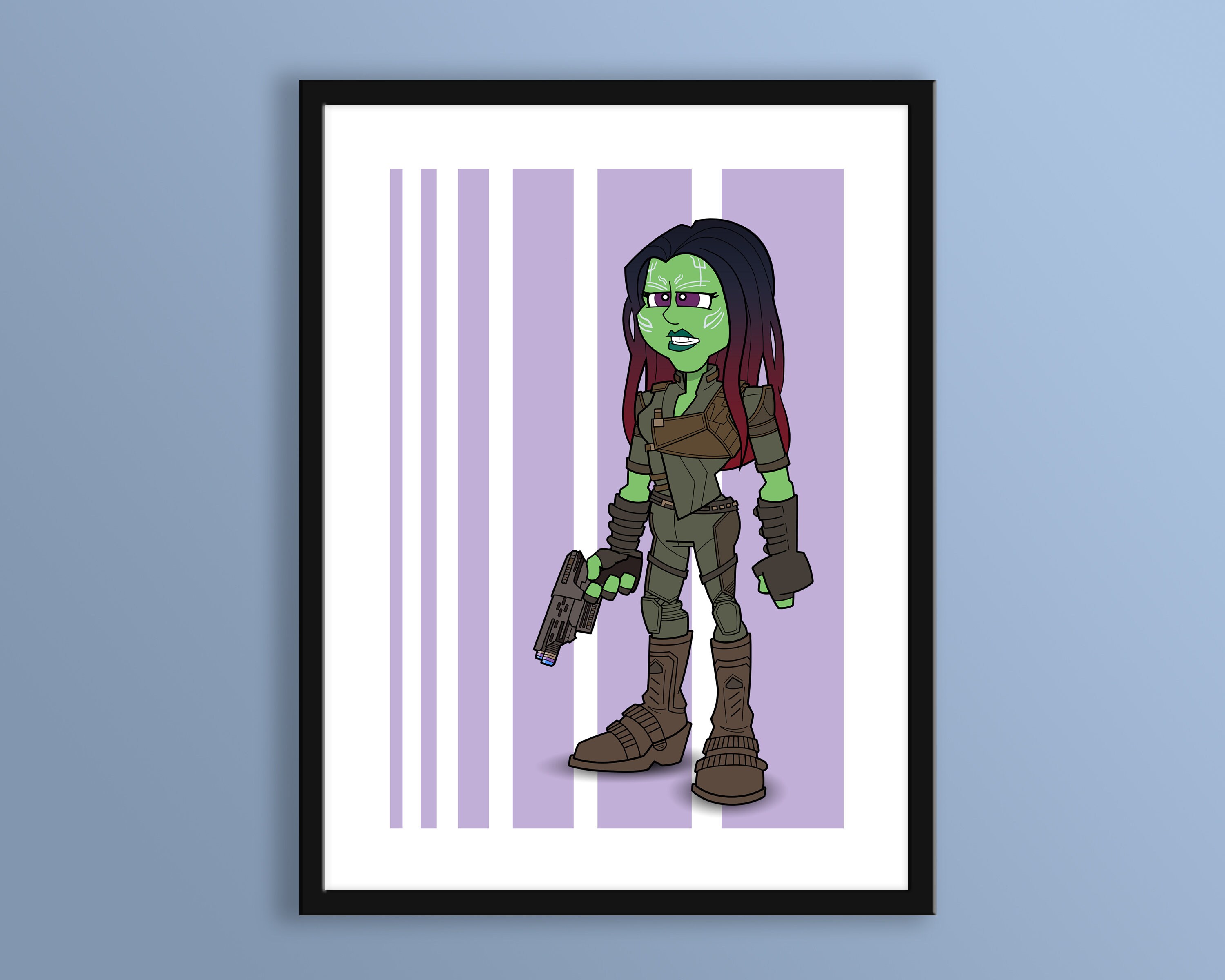 Superhero, Gamora 3, Guardians of the Galaxy Vol. 3, DIGITAL Print - Etsy