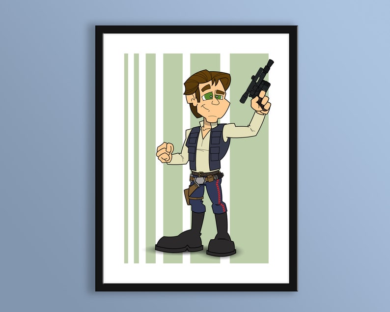 Star Wars, Han Solo 2, A New Hope, DIGITAL Print - Etsy