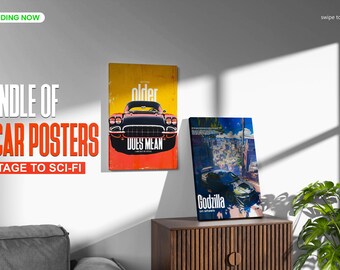 Car Poster Set of 5, Racing Wall Art (digital Download) - Etsy