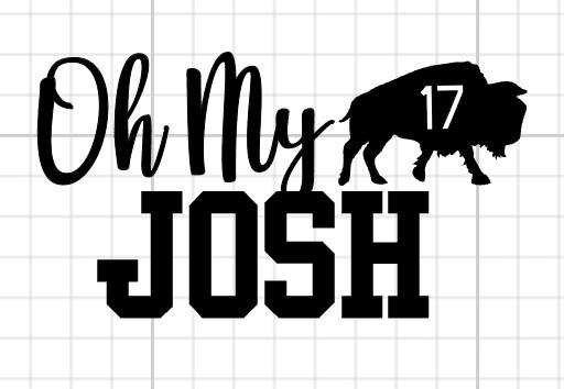 Oh My Josh Decal - Etsy