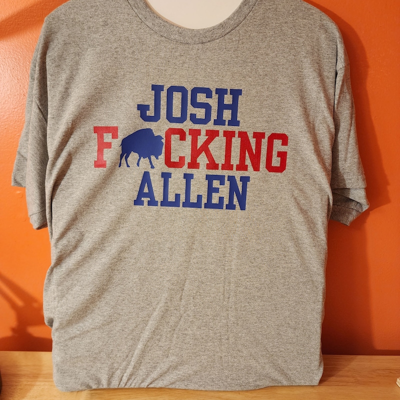 Josh Allen Shirt - Etsy