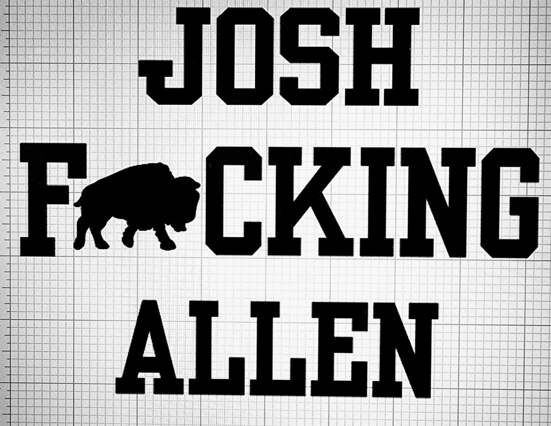 Josh Allen Decal - Etsy