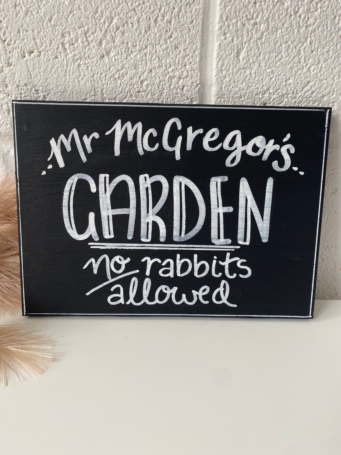 A4 Chalk Board Handwritten Signs Modern Calligraphy Writing - Etsy
