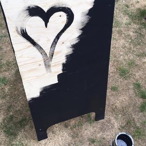 A4 Chalk Board Handwritten Signs, Modern Calligraphy Writing, Wedding ...