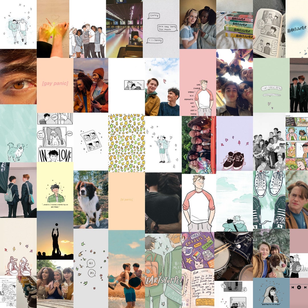 50 PCS digital Nick & Charlie Aesthetic Wall Collage Kit / Room Decor ...