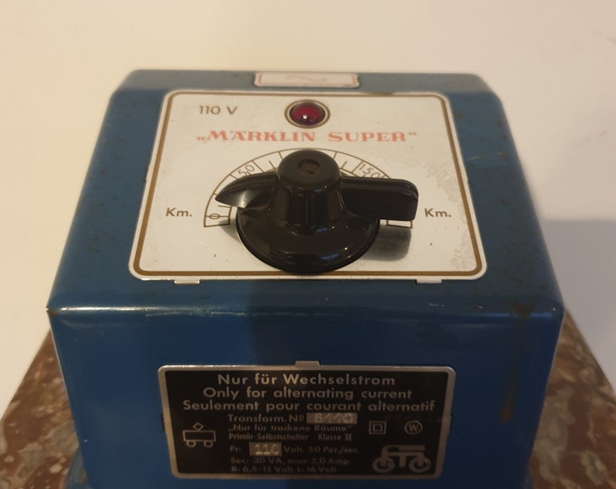 Märklin Super Transformer Plastic, Metal West Germany 1970-1979 - Etsy