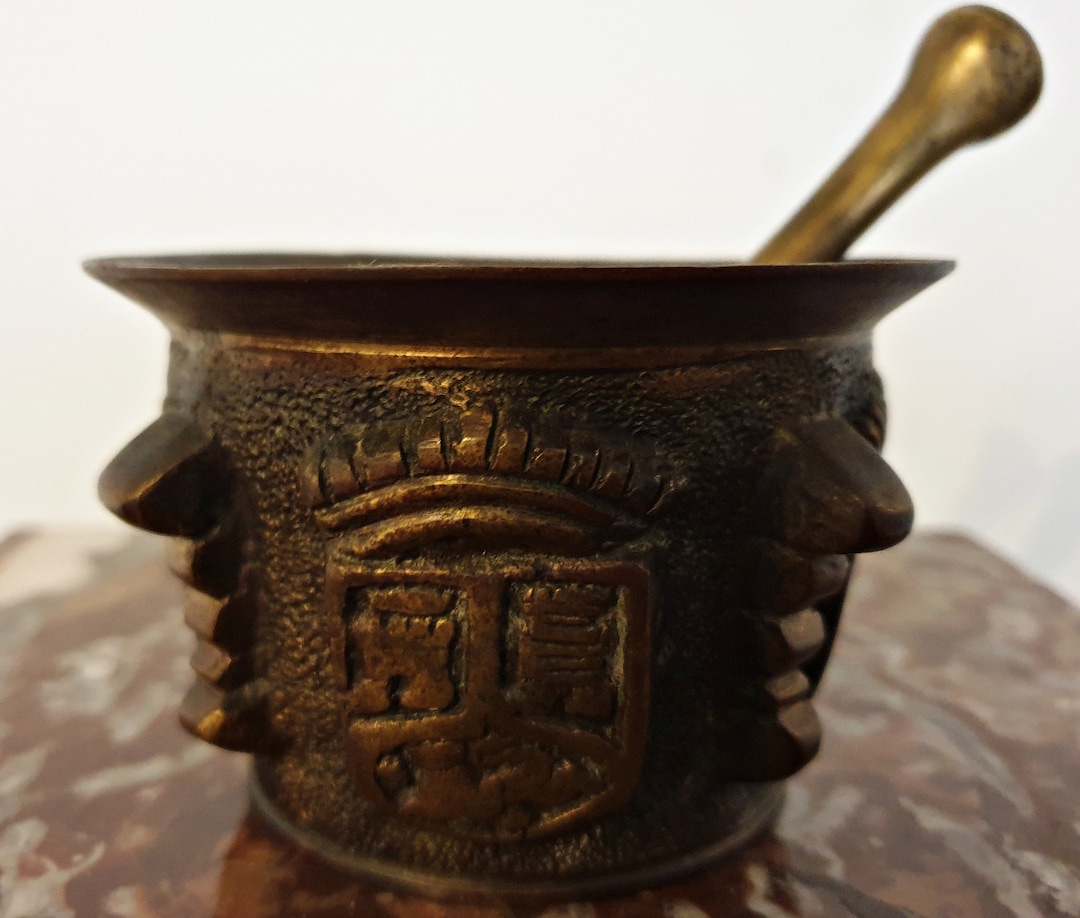 Antique Apothecary Mortar Bronze Spain 18th Century - Etsy Antique Apothecary Mortar Bronze Spain 18th Century - Etsy