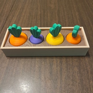 3d Printed Fidget Garden, Fidget Vegetables. Now With Custom Sign With ...