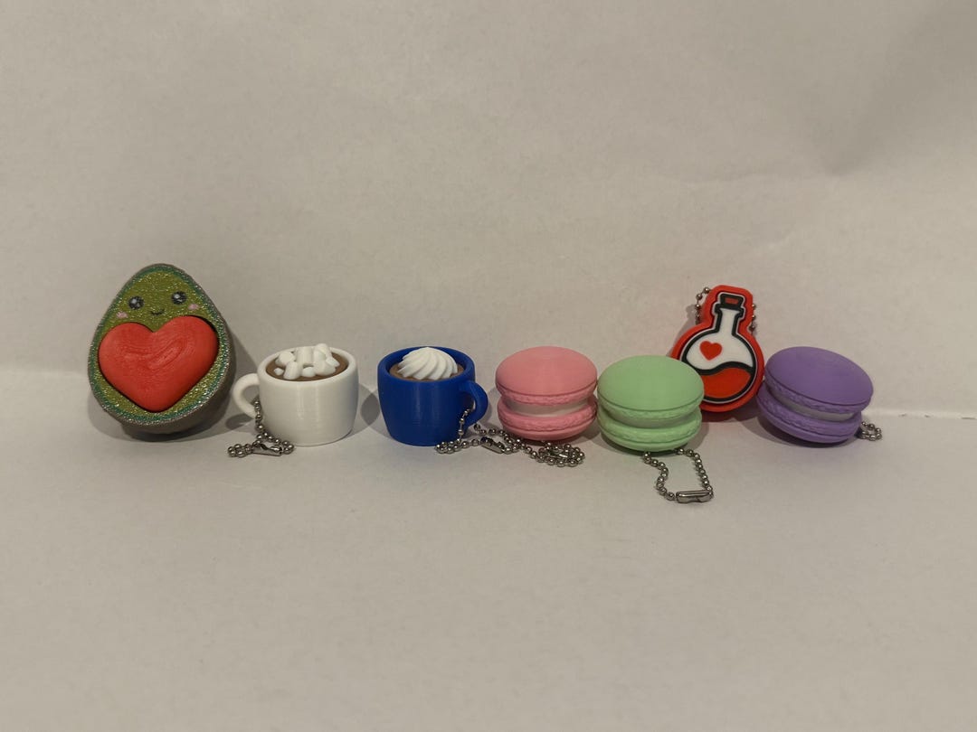3D Printed Clicker Fidget Toy: Macaroon, Avocado, Potion - Etsy