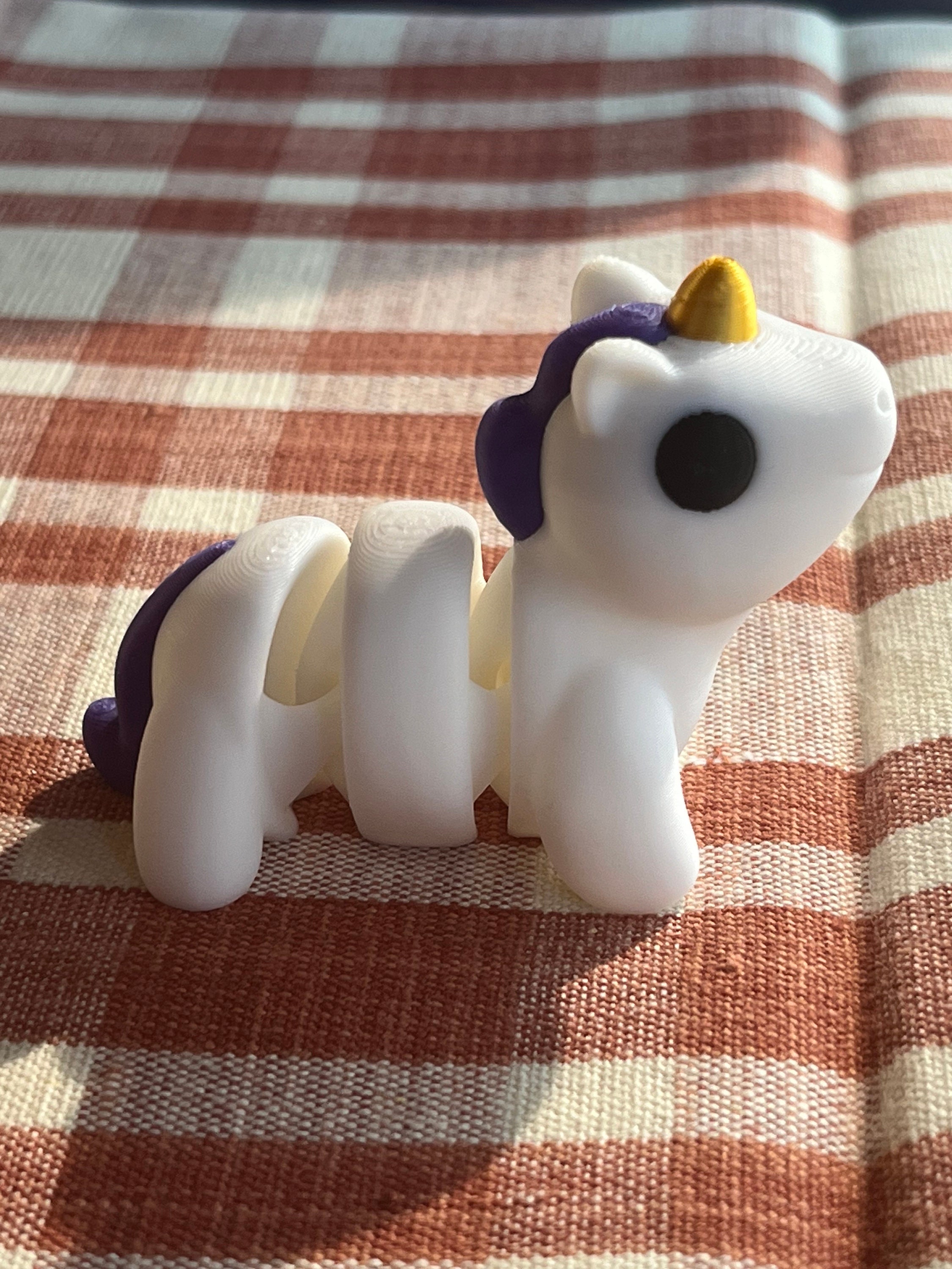 3d Printed Articulated Animal, 3D Printed Flexi Baby Animal, Fidget Toy ...