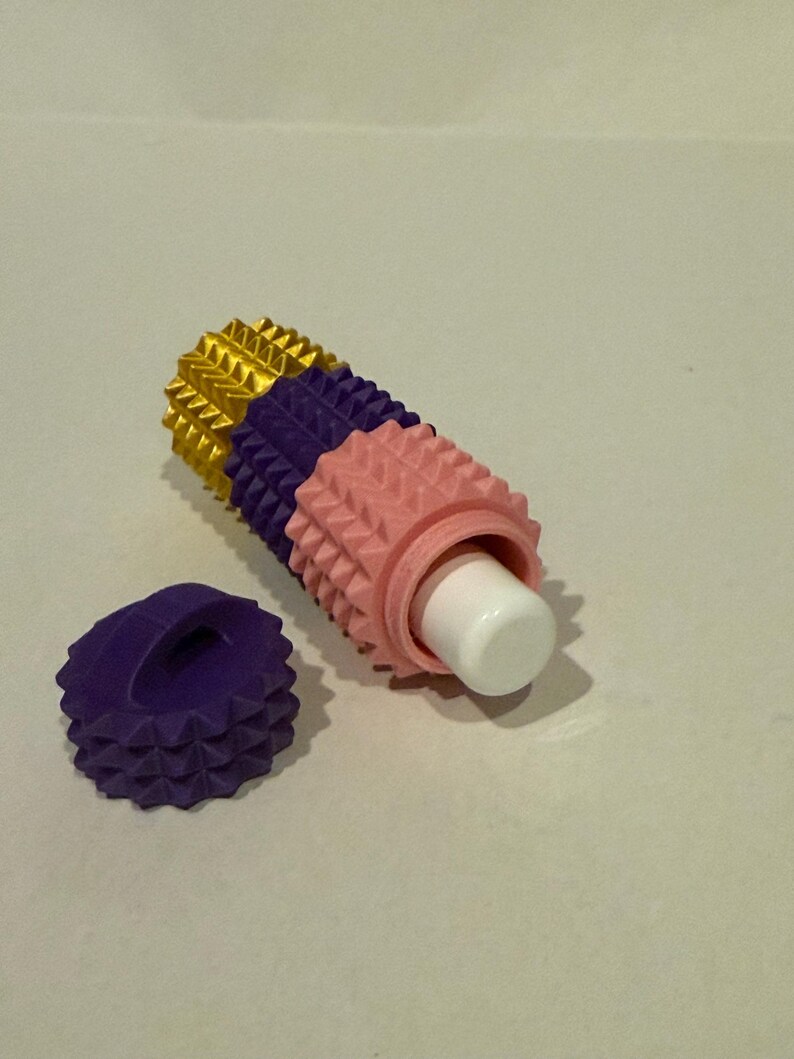 3D Printed Prickly Sensory Toy: Chapstick/pill Holder - Etsy