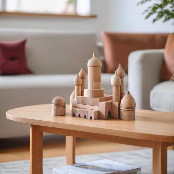 Wooden Islamic Blocks - Etsy UK