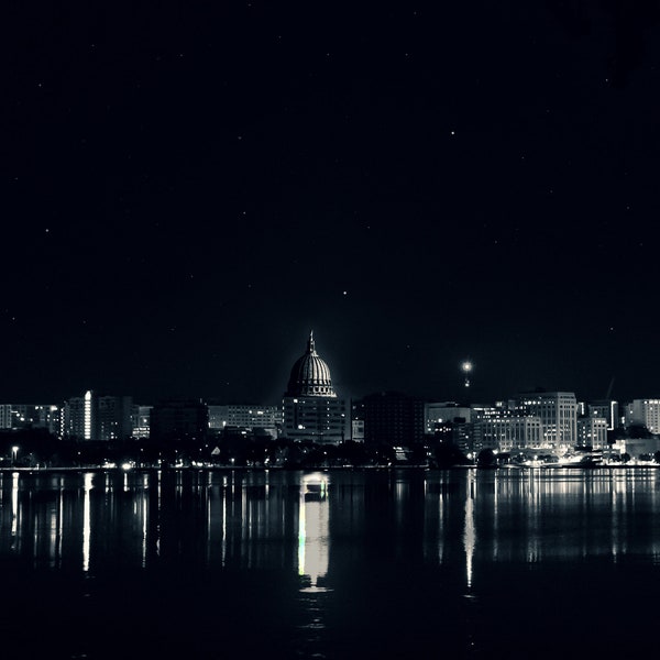 Madison Skyline - Etsy