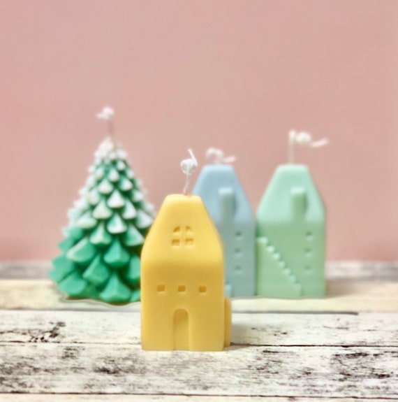 Tiny House Candle Mini House Candle House Warming Gift - Etsy