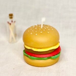 Hamburger Candle | Fried Chicken Candle | Big Mac Candle | Fast Food ...