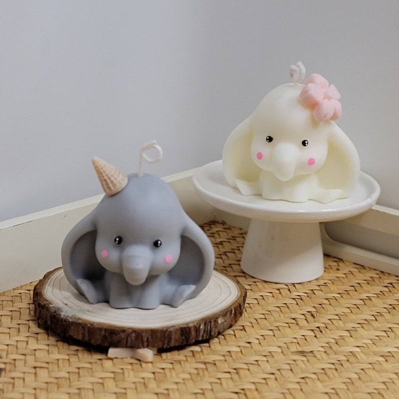 Elephant Candle - Etsy