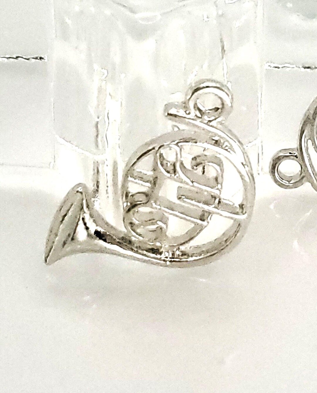 10 Pc Lots French Horn Charm, Band Instrument Charm, Band Member Charm ...