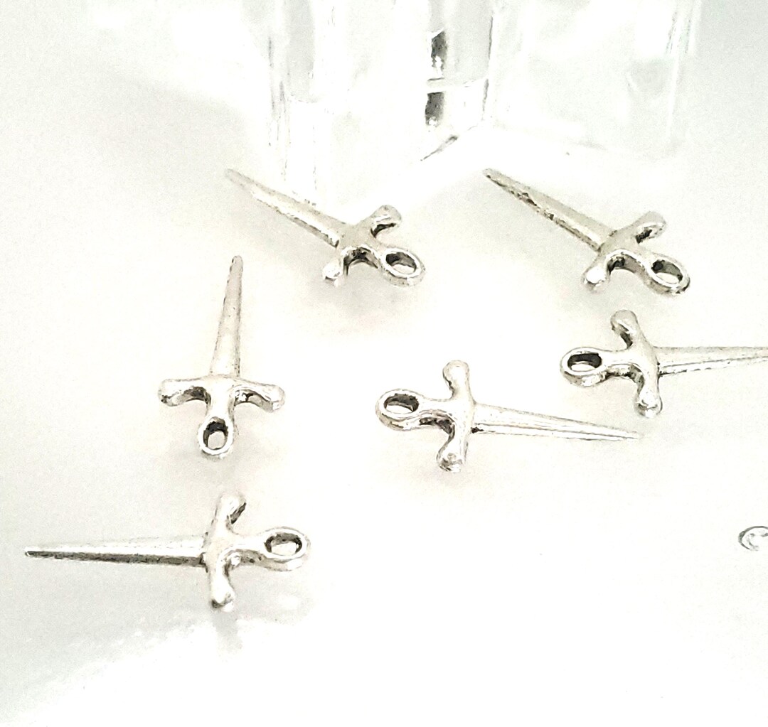 Sword Charm, Dagger Charm, Knife Charm, Fencing Charm, Petite Charm ...