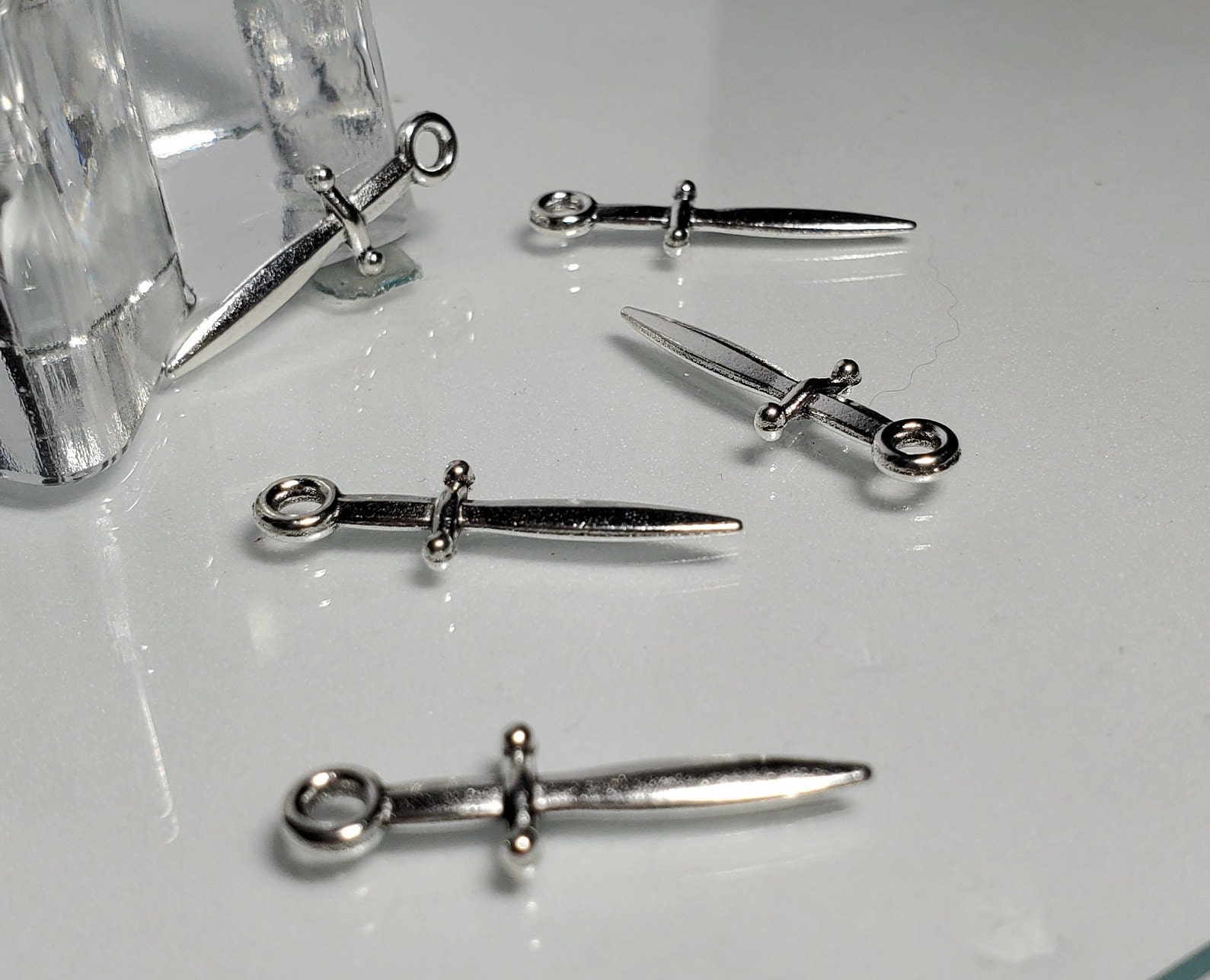 1 Pc Sword Charm/ Dagger Charm / Knife Charm / Charms - Etsy