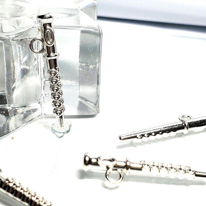 Flute Key Necklace - Etsy