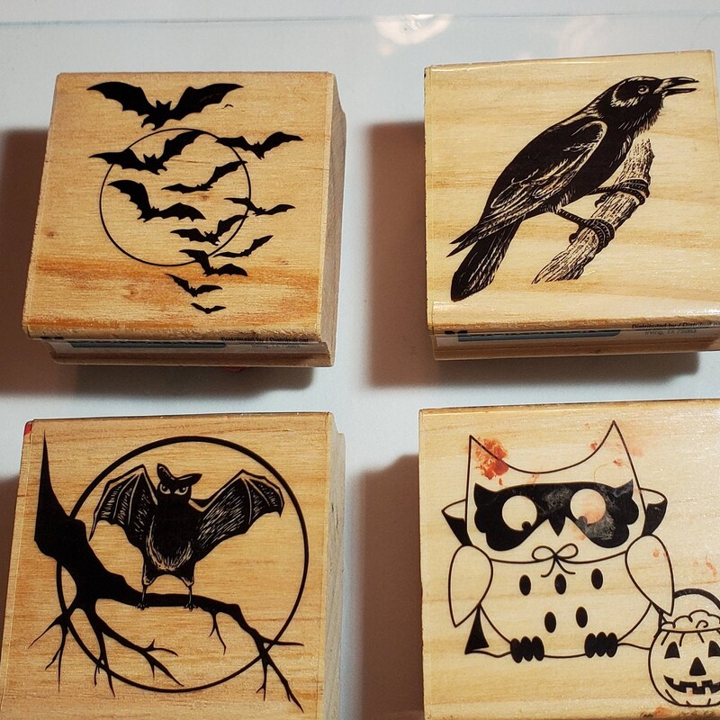 Bats Rubber Stamps - Etsy