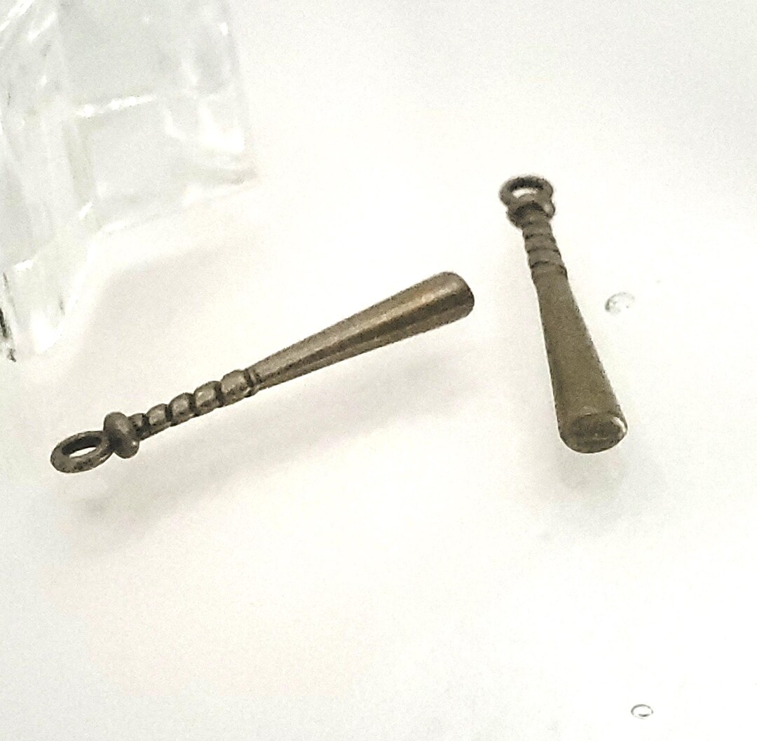 Bronze Baseball Bat, Charms/pendants Zinc Alloy 36x5mm 1, 5, 10, 20pc ...