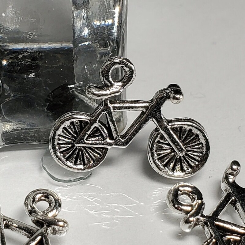 Bicycle Charm - Etsy