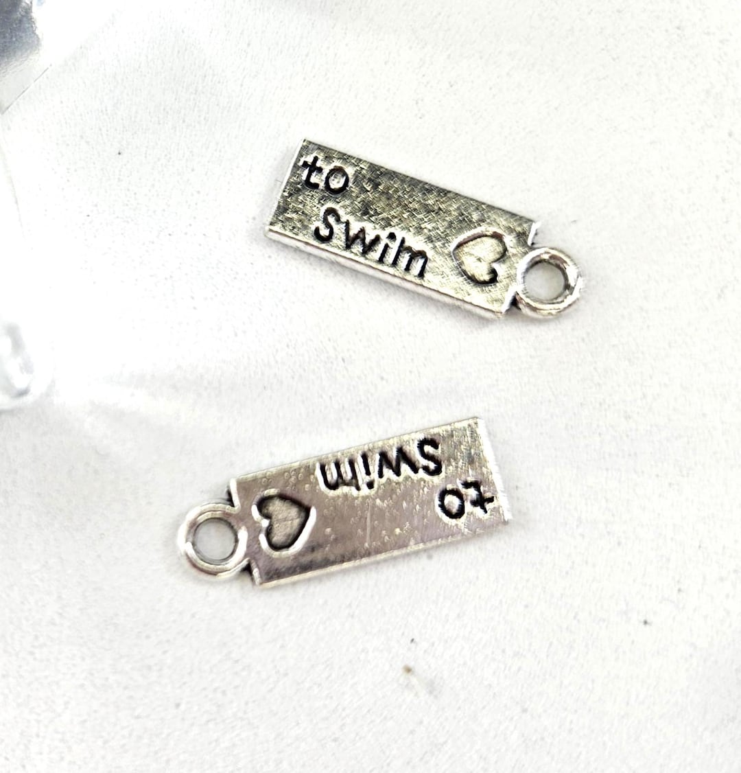1 Pc Love to Swim Charm, "heart" to Swim" Charm, Swimmers Charm ...