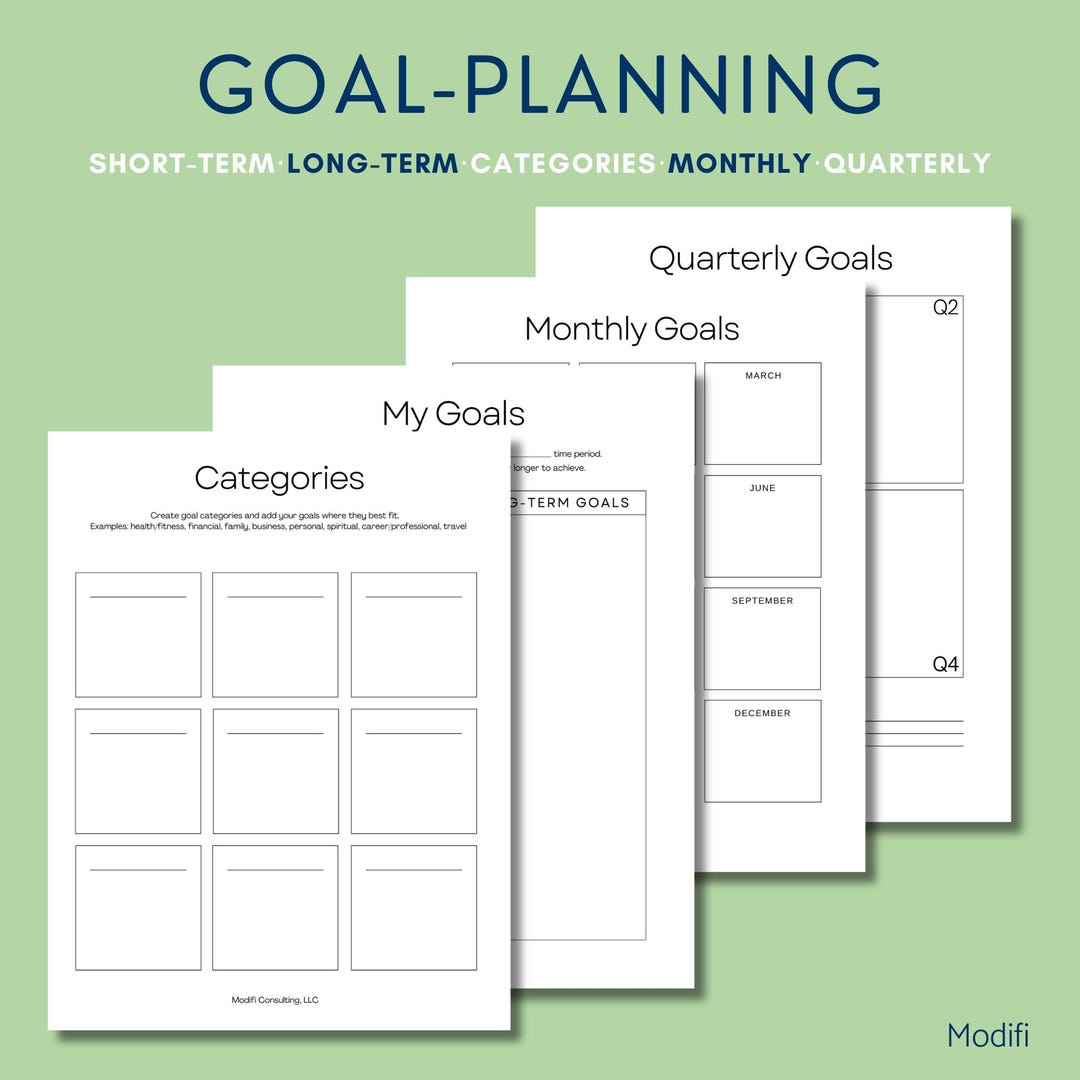 2025 Goal-setting Guide: Categories, Short-term and Long-term Goals ...