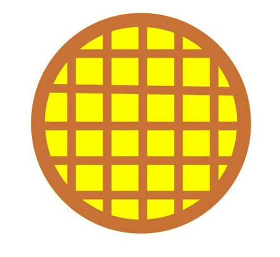 Waffle Vector Clipart / SVG File - Etsy