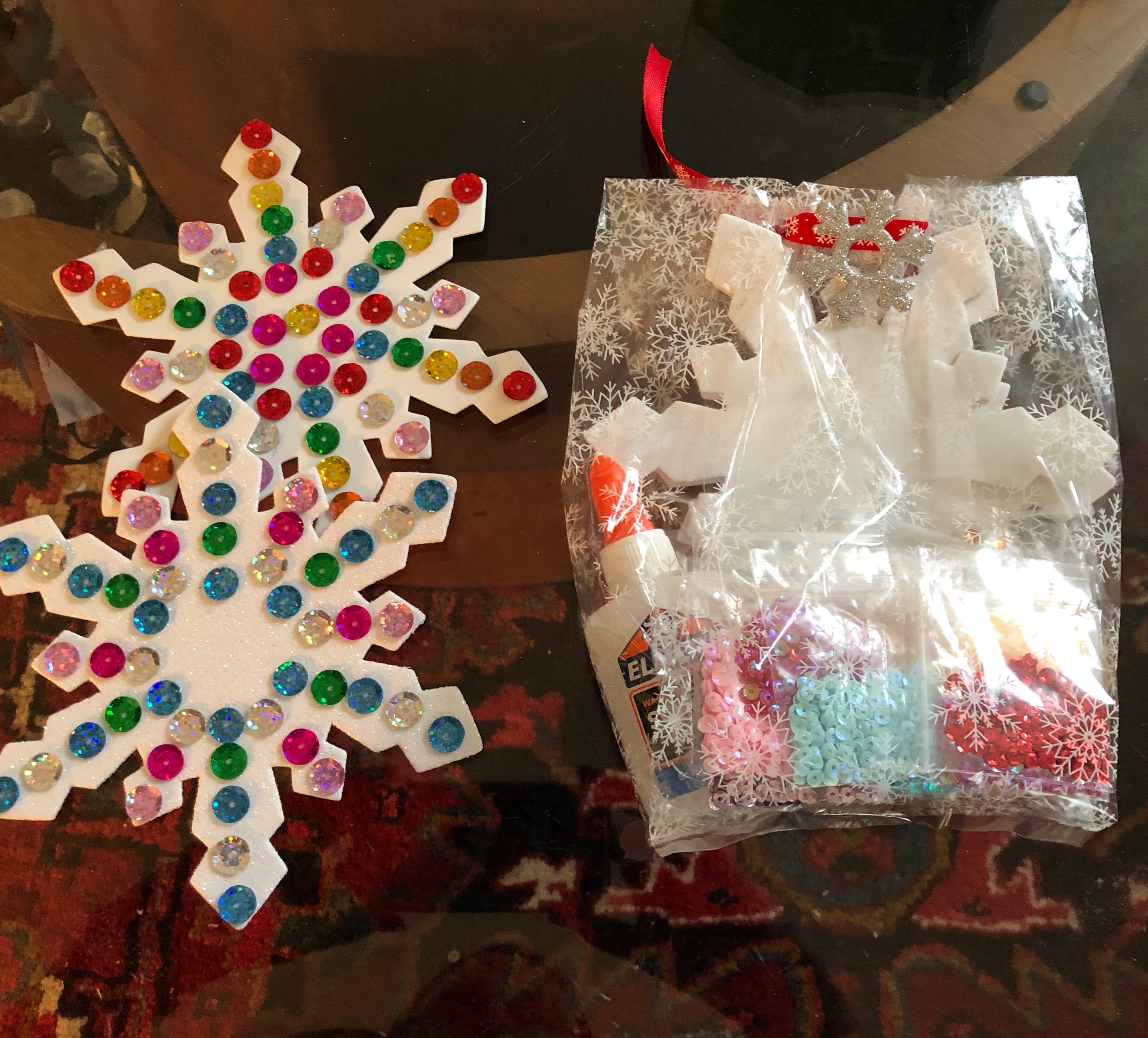 Snowflake Craft Kit - Etsy