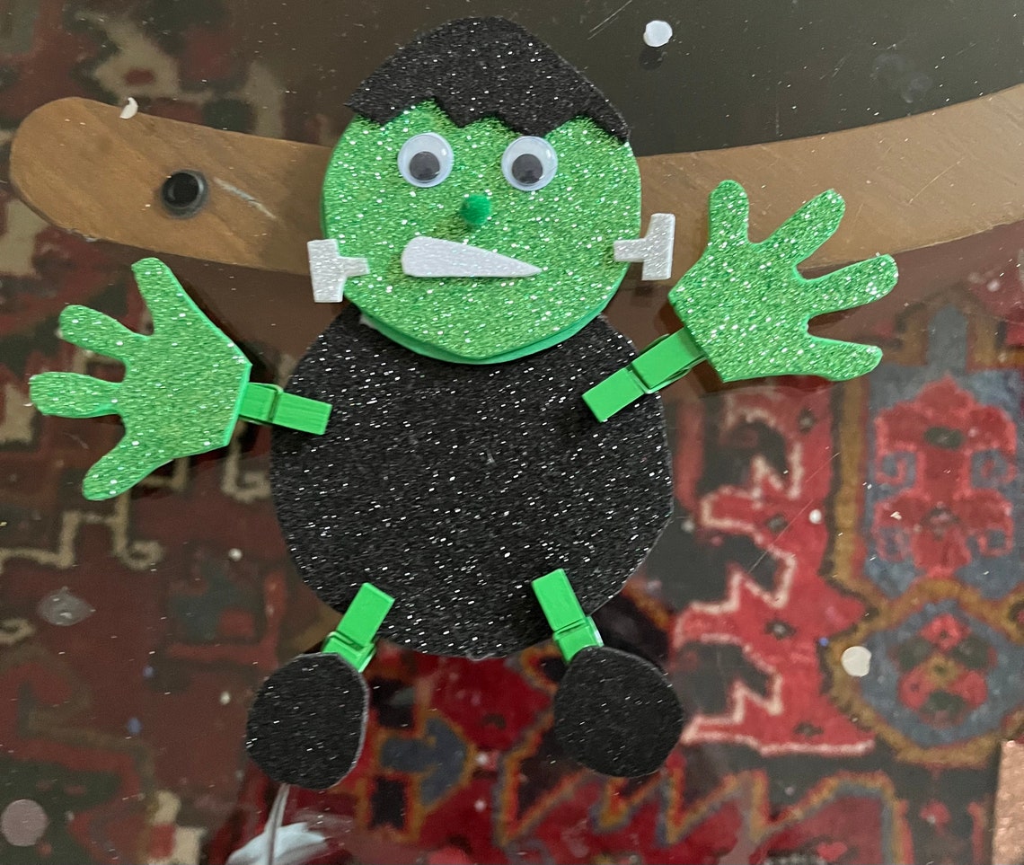 Frankenstein Craft Kit - Etsy