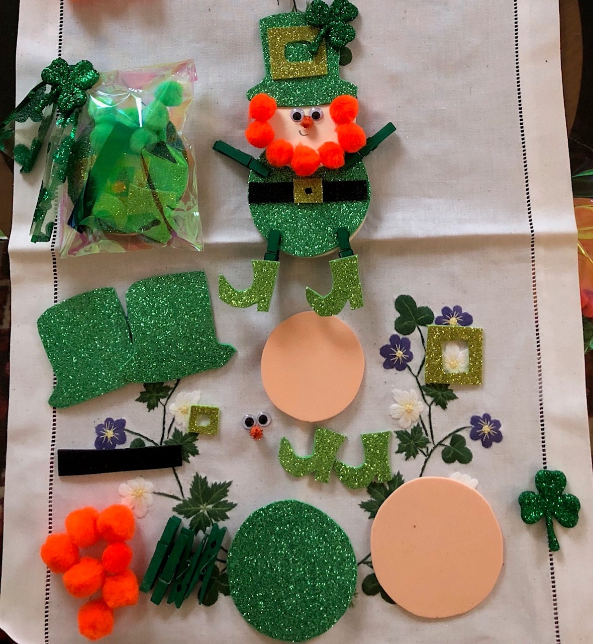Leprechaun Craft Kit. - Etsy