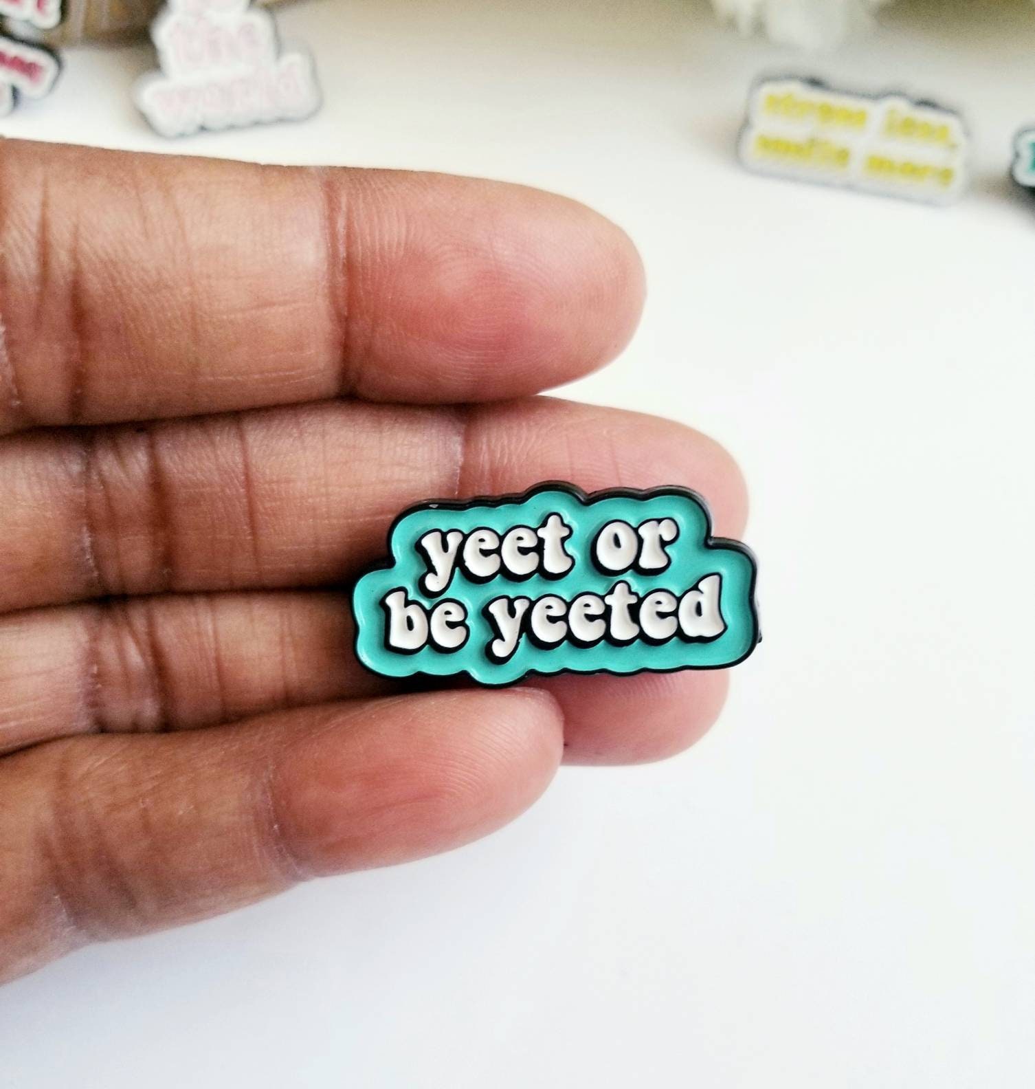 Yeet or Be Yeeted Enamel Pin - Cash Money Pin - Etsy Canada