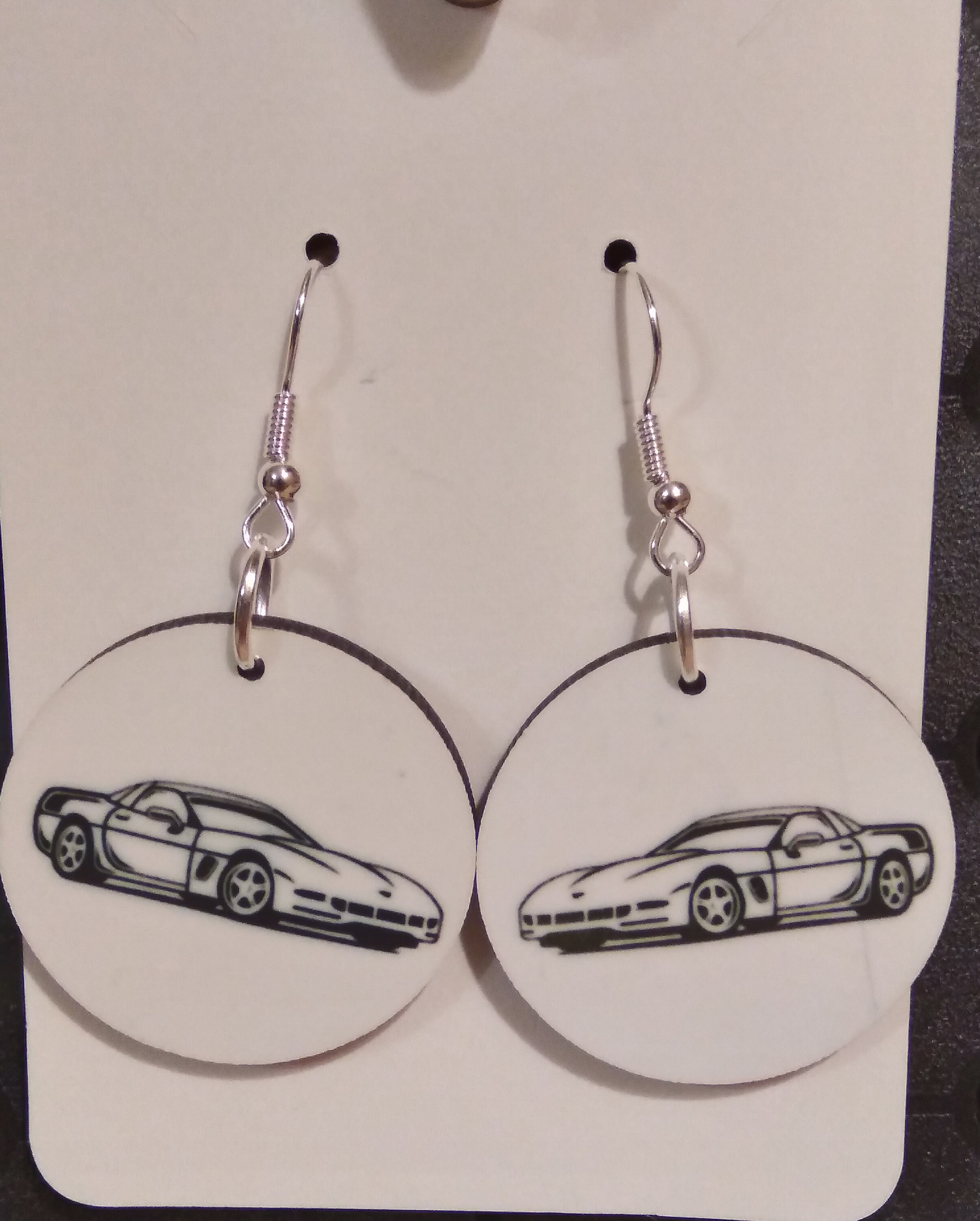 Corvette Earrings! Showoff Your Car Anytime! 4 Styles to Choose From ...
