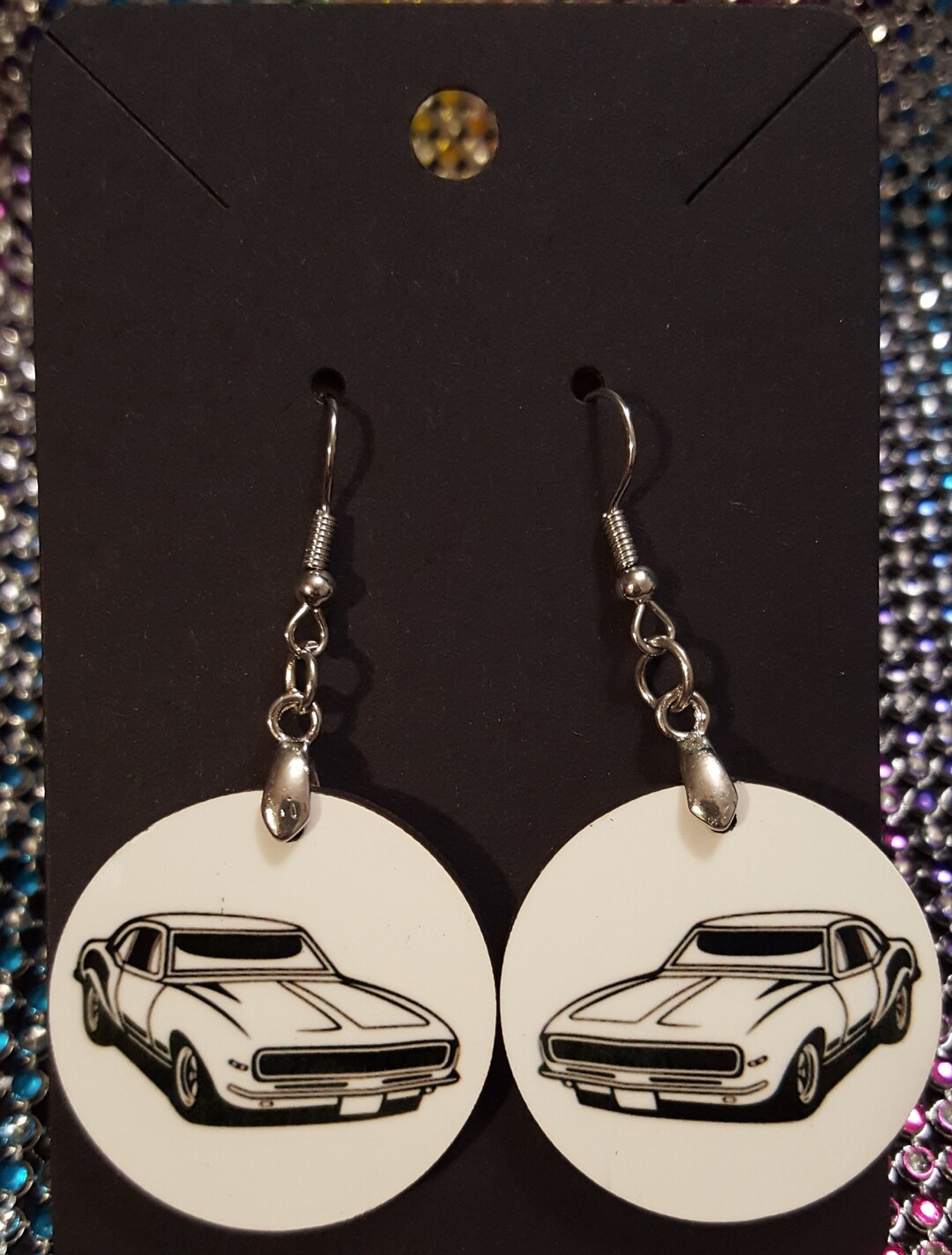 Chevy Camero Earrings Show off Your Car Anytime - Etsy