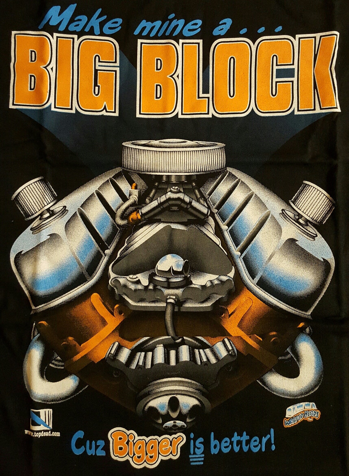 Big Block Chevy Motor T-shirt - Etsy