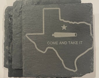 Texas Themed Coasters - Etsy