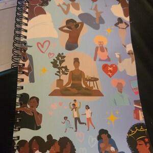 Phases of Life Journal, Black Art Journal for Black Women, Blank ...