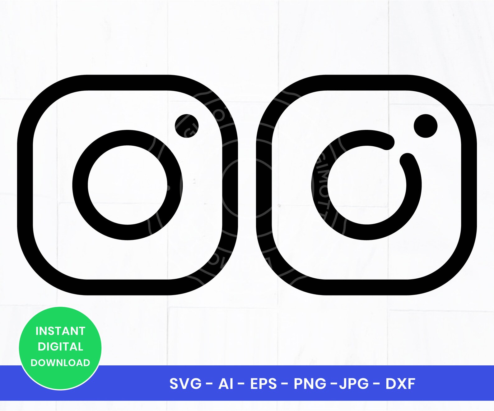 Instagram Svg, Instagram Icon, Instagram Logo, Social Media Svg, Cricut ...