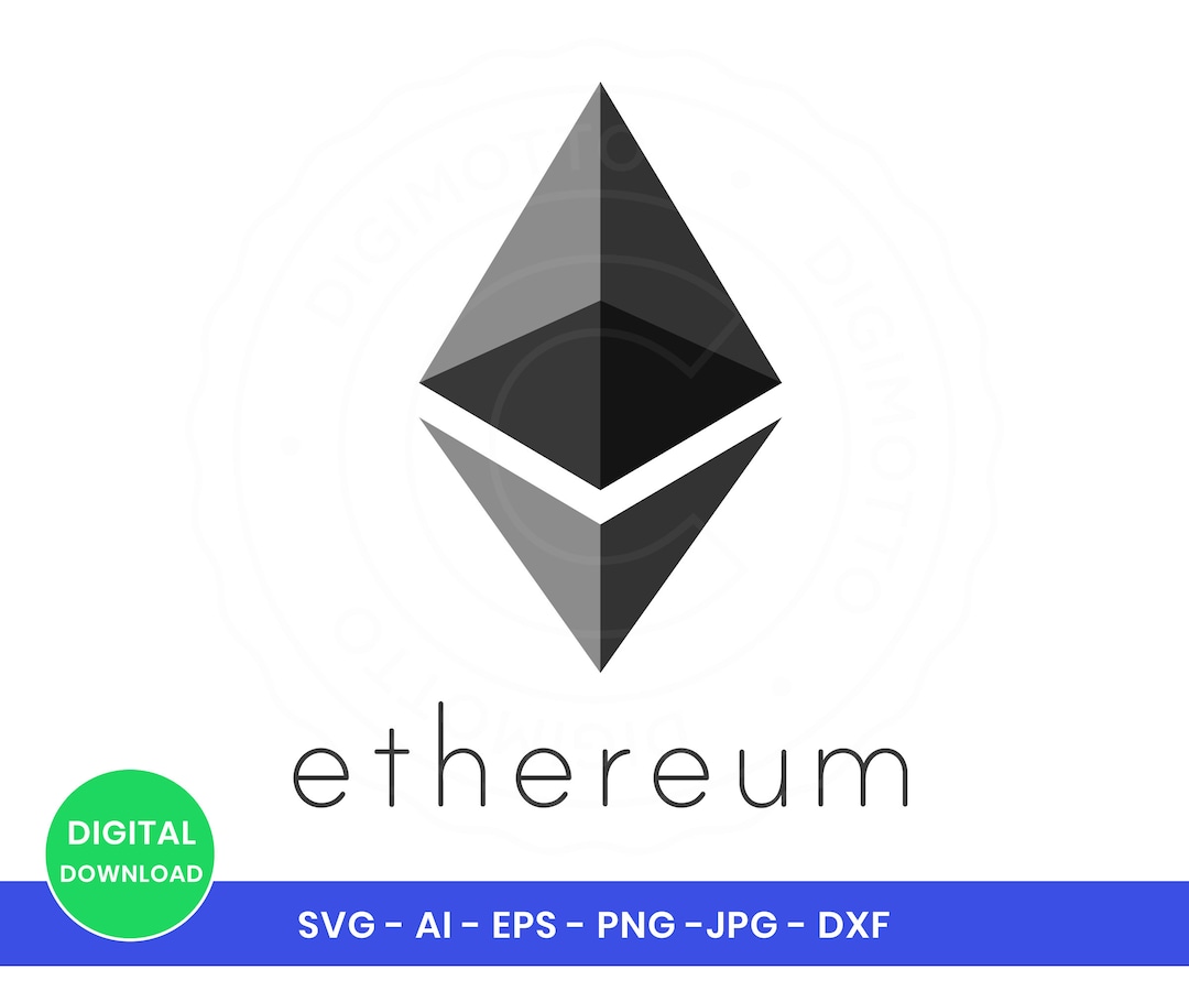 Ethereum SVG Ethereum Transparent PNG Ethereum Cricut - Etsy