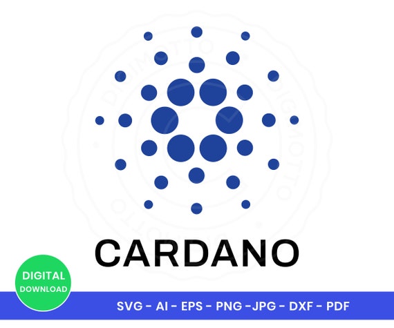 Cardano SVG Cardano Transparent PNG Cardano Cricut | Etsy