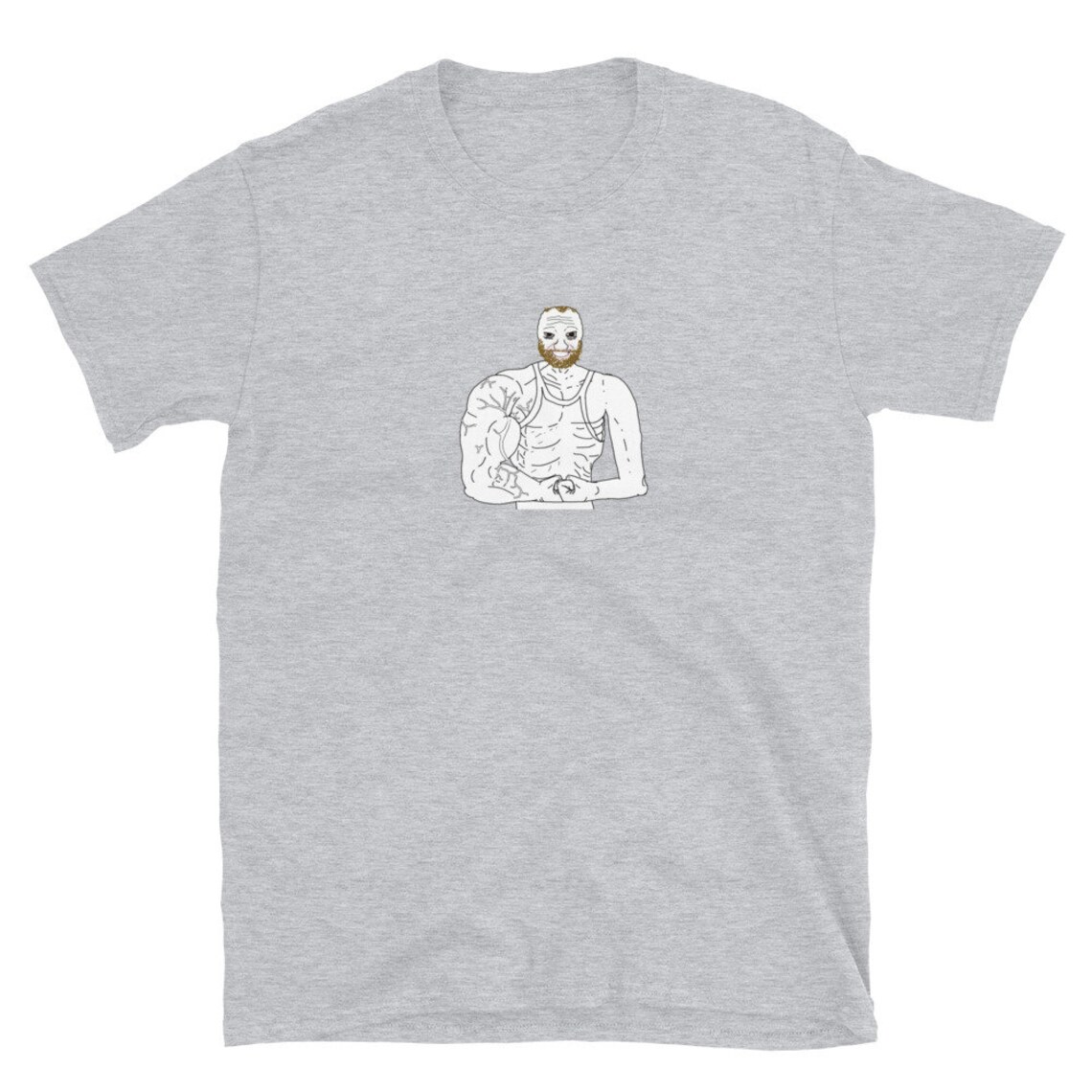 Wojak Coomer Flexing Doomer Zoomer Merch Dank Meme Gift T-shirt Npc ...