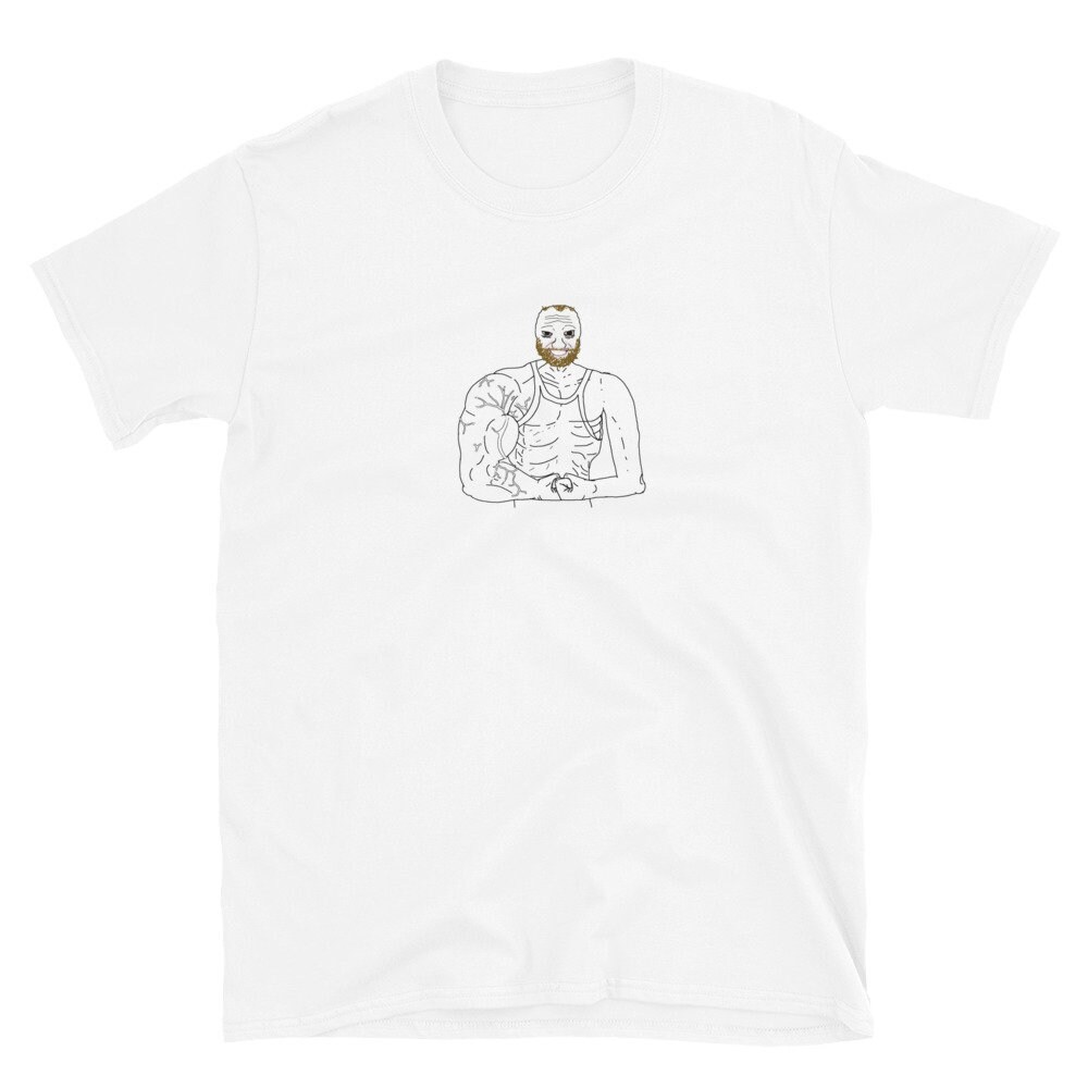 Wojak Coomer Flexing Doomer Zoomer Merch Dank Meme Gift T-shirt Npc ...