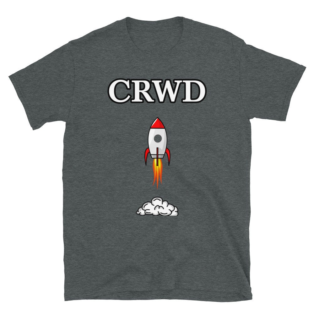 Crowdstrike CRWD Stock Market T-shirt Investor Gift Wallstreetbets ...