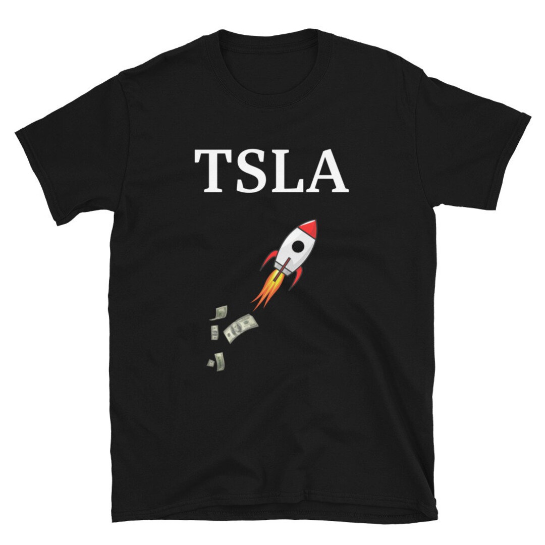 Tesla Motors TSLA Stock Market T-shirt | Gift for Stock Trader and ...